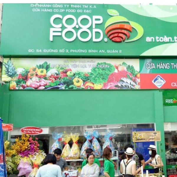 Dự án siêu thị co.op food - Điện Máy Hồng Hưng